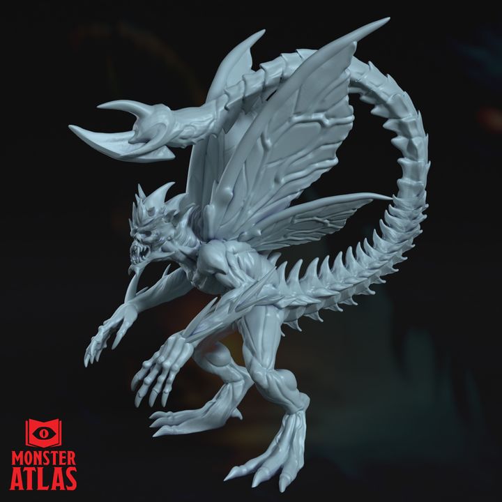 3D Printable Bone Devil by Monster Atlas